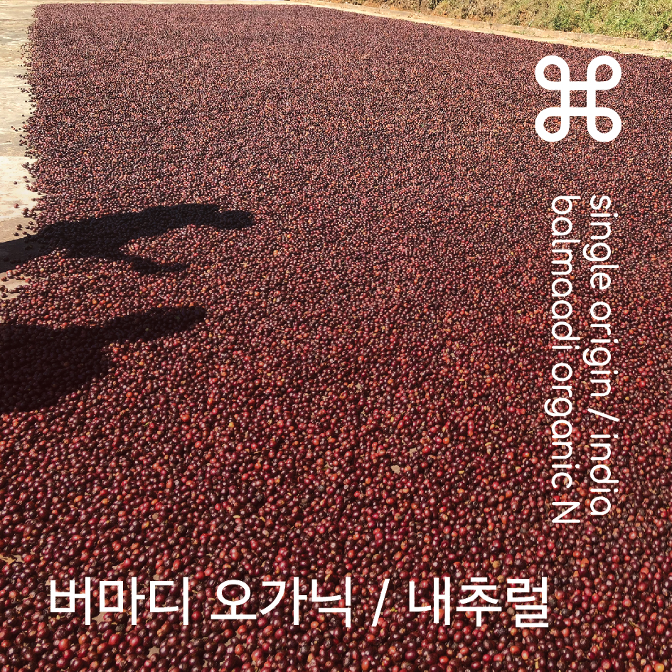 (원두) 버마디 오가닉 내추럴 200g - command coffee _ 커맨드커피