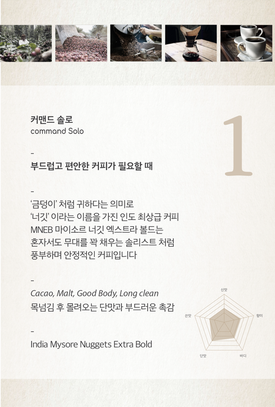 커맨드 솔로 200g - command coffee _ 커맨드커피